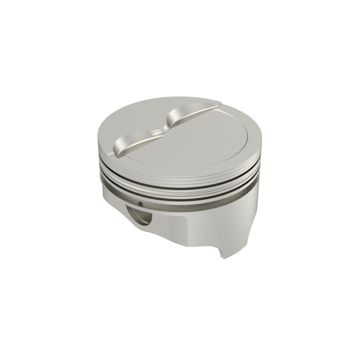 IC834-STD ICON Forged Piston - Chevy 334 Rod 5.700 Step Dish 10cc 2V