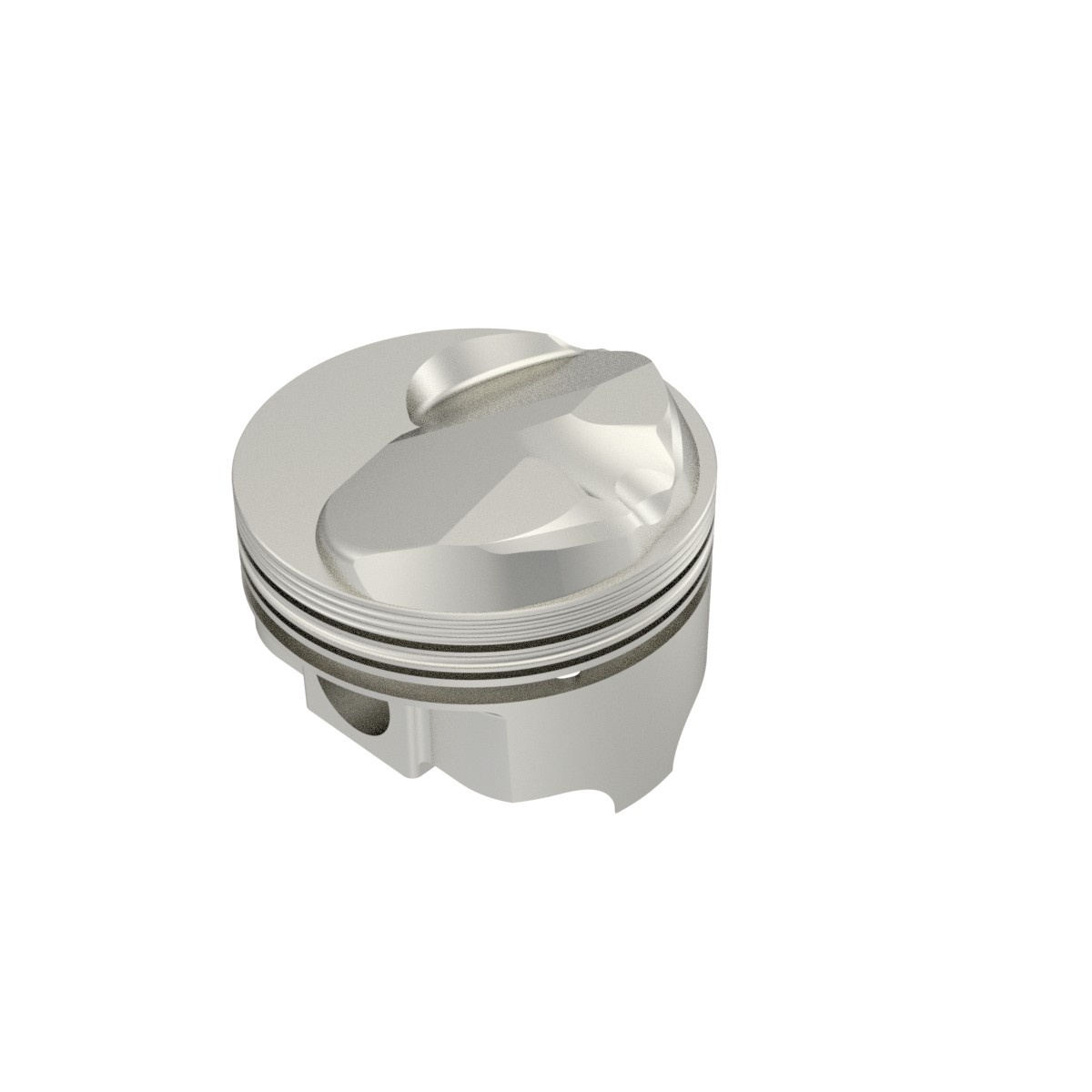 IC9918-STD ICON FHR Piston - Chevy 454, Rod 6.135, OC Solid Dome -44.7cc 1V