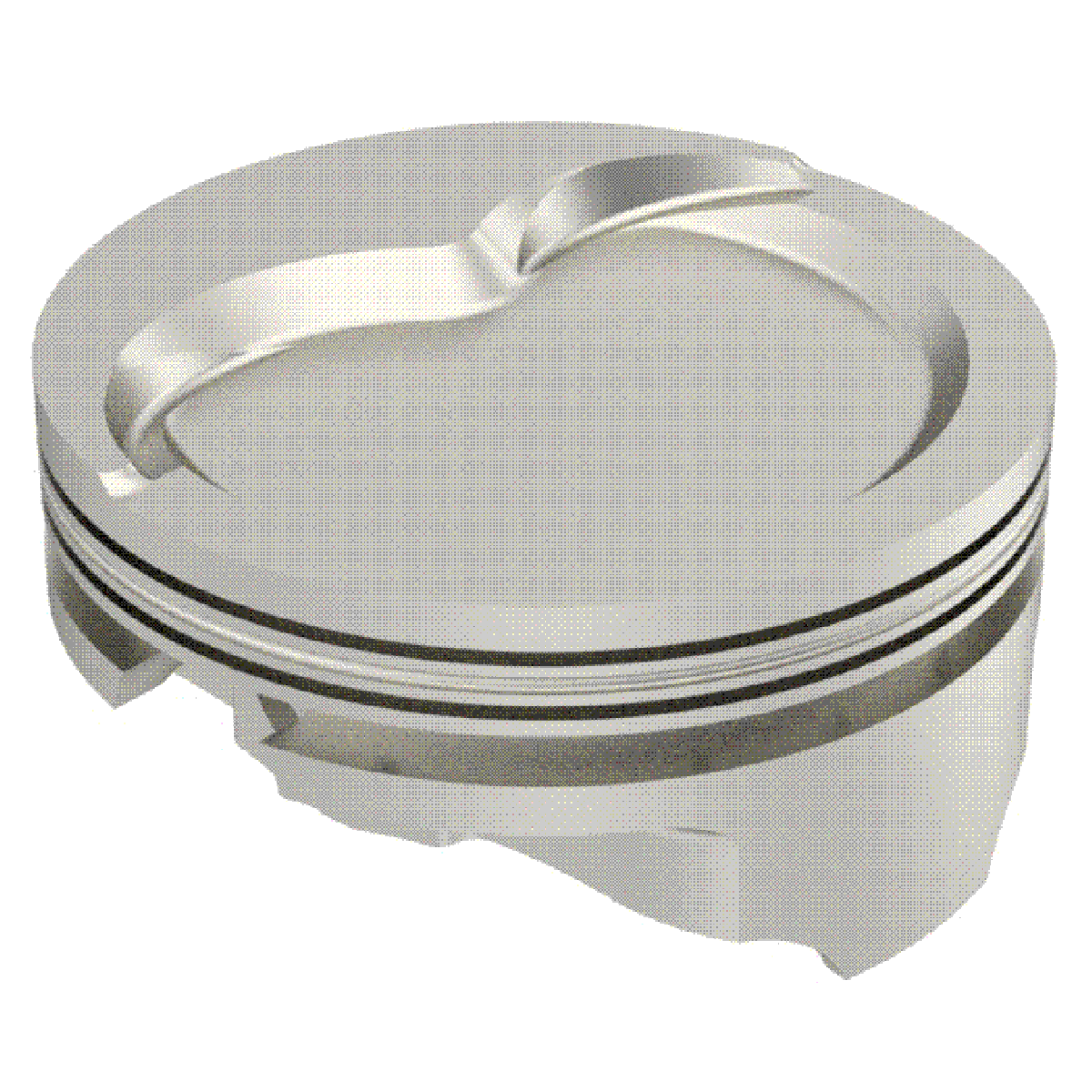 IC903-020 ICON Forged Piston - Chevy LS1 428 Rod 6.125 Dish 29cc 2V