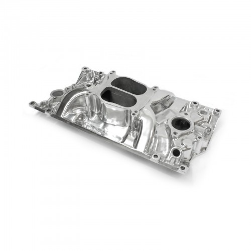 Chevy SBC 350 Holeshot Vortec Intake Manifold Polished