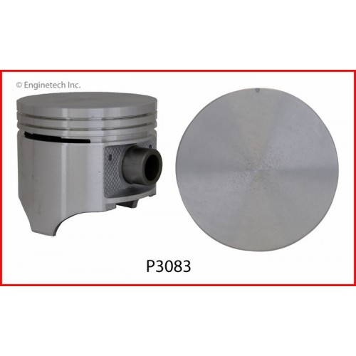 ENGINETECH P3083-8-060 - 1959-71 383 Dodge Flat Top Pistons
